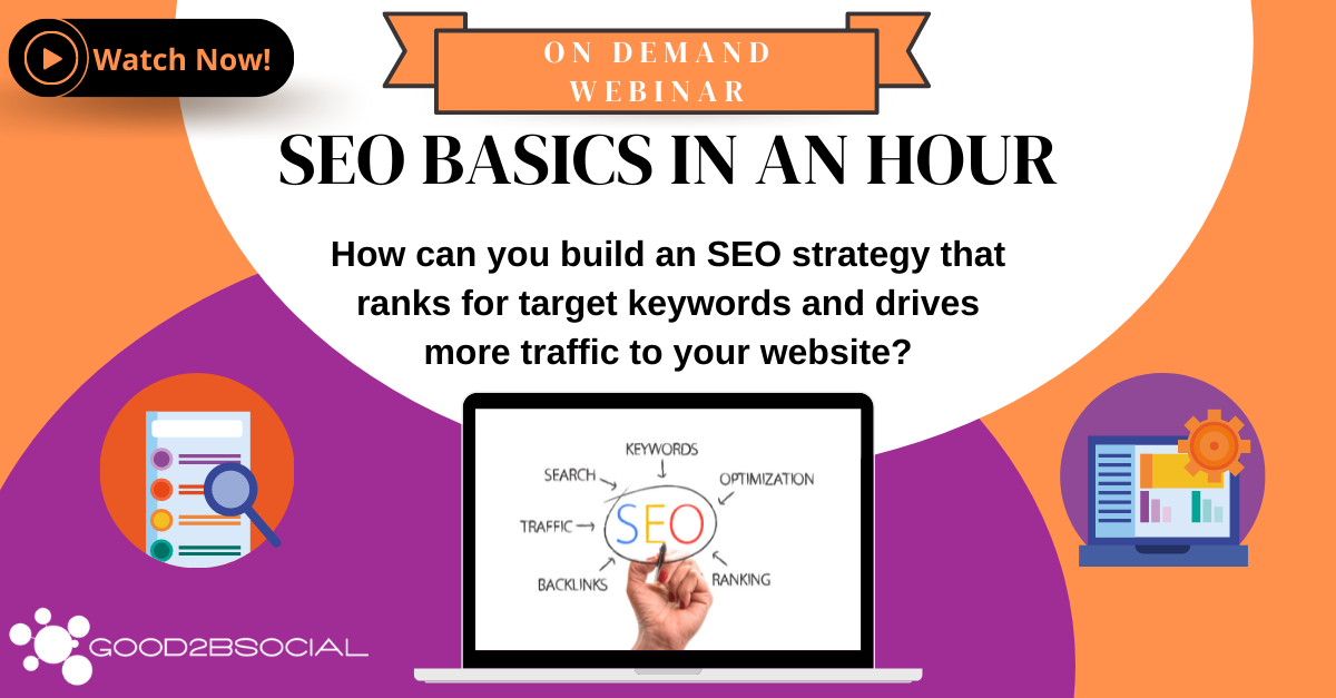SEO Basics in an Hour Webinar